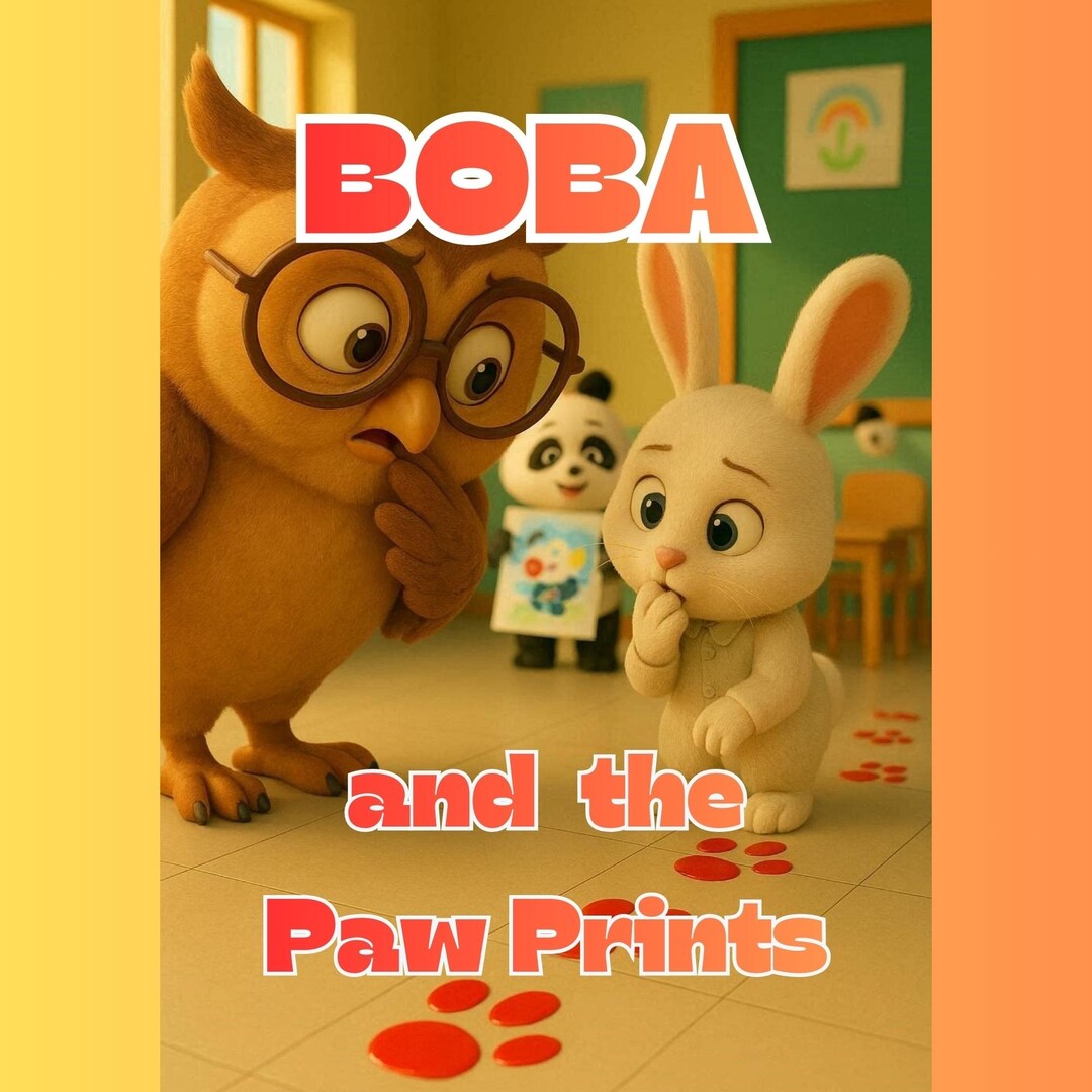 BOBA and the Paw Prints — A Gentle Story About Truth & Bravery - Etsy