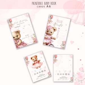 Digital Baby Album Pages | Baby Memory Book | Milestone Cards ...