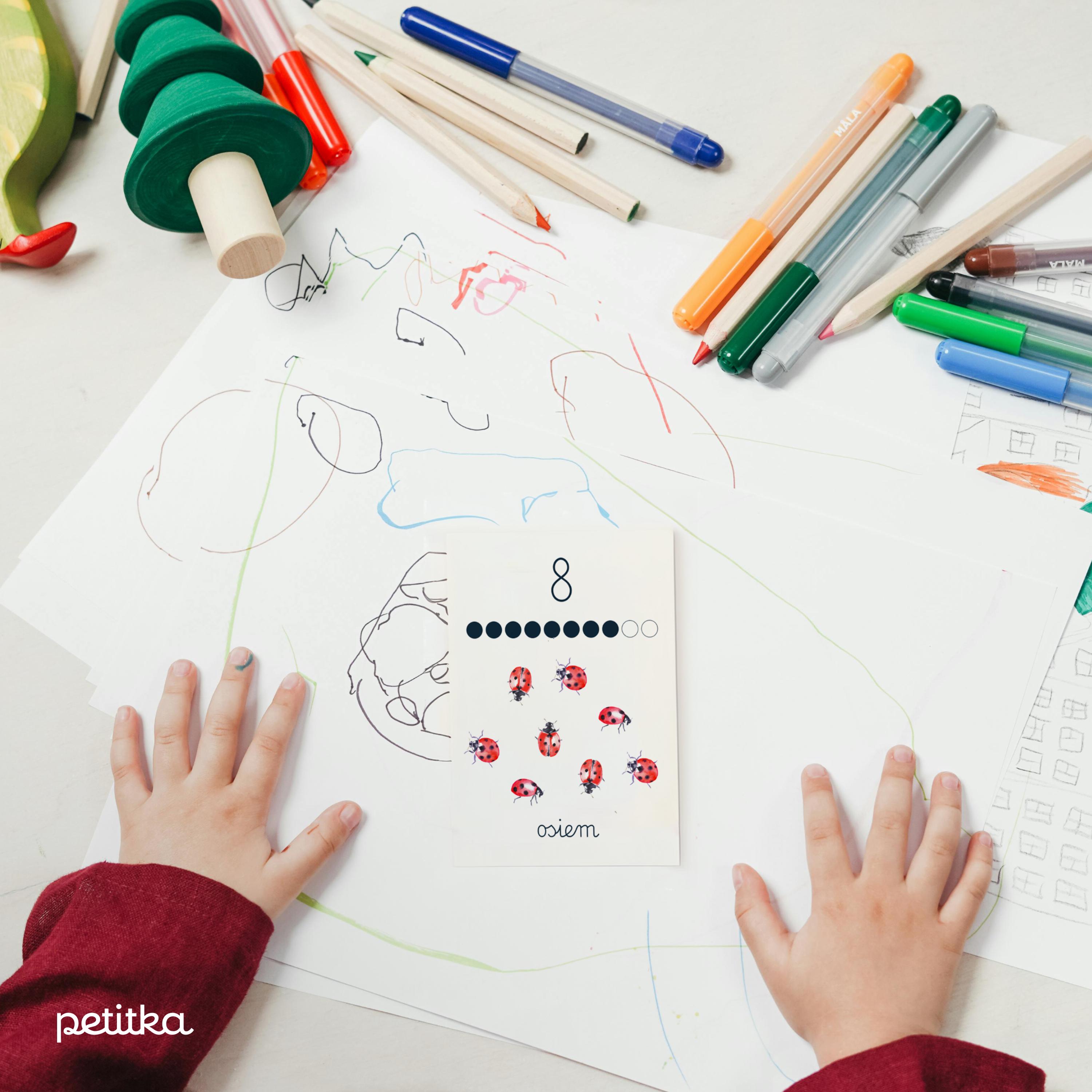 Polish Numbers Flashcards 1-10 | Printable Educational Cards for Kids ...