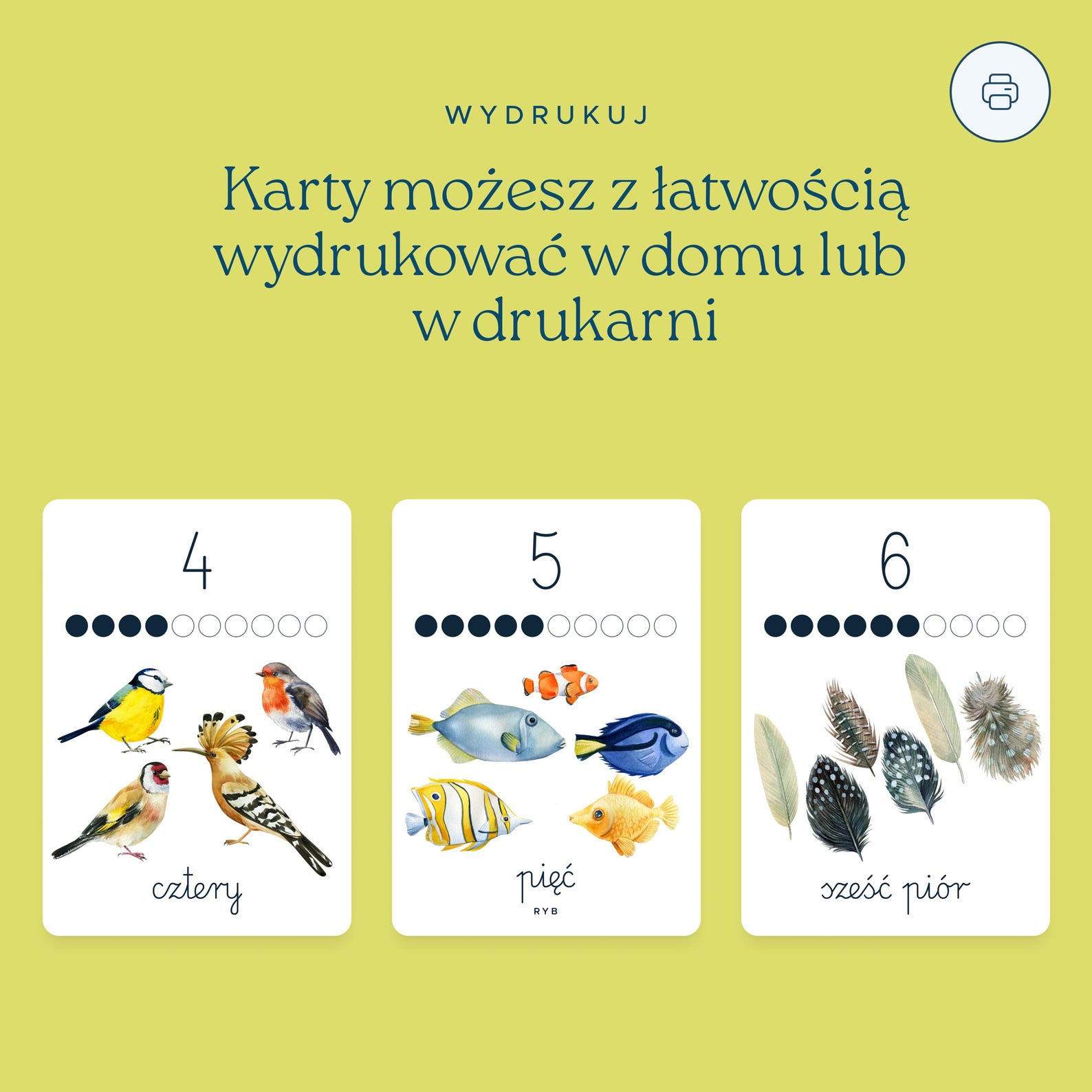 Polish Numbers Flashcards 1-10 | Printable Educational Cards for Kids ...