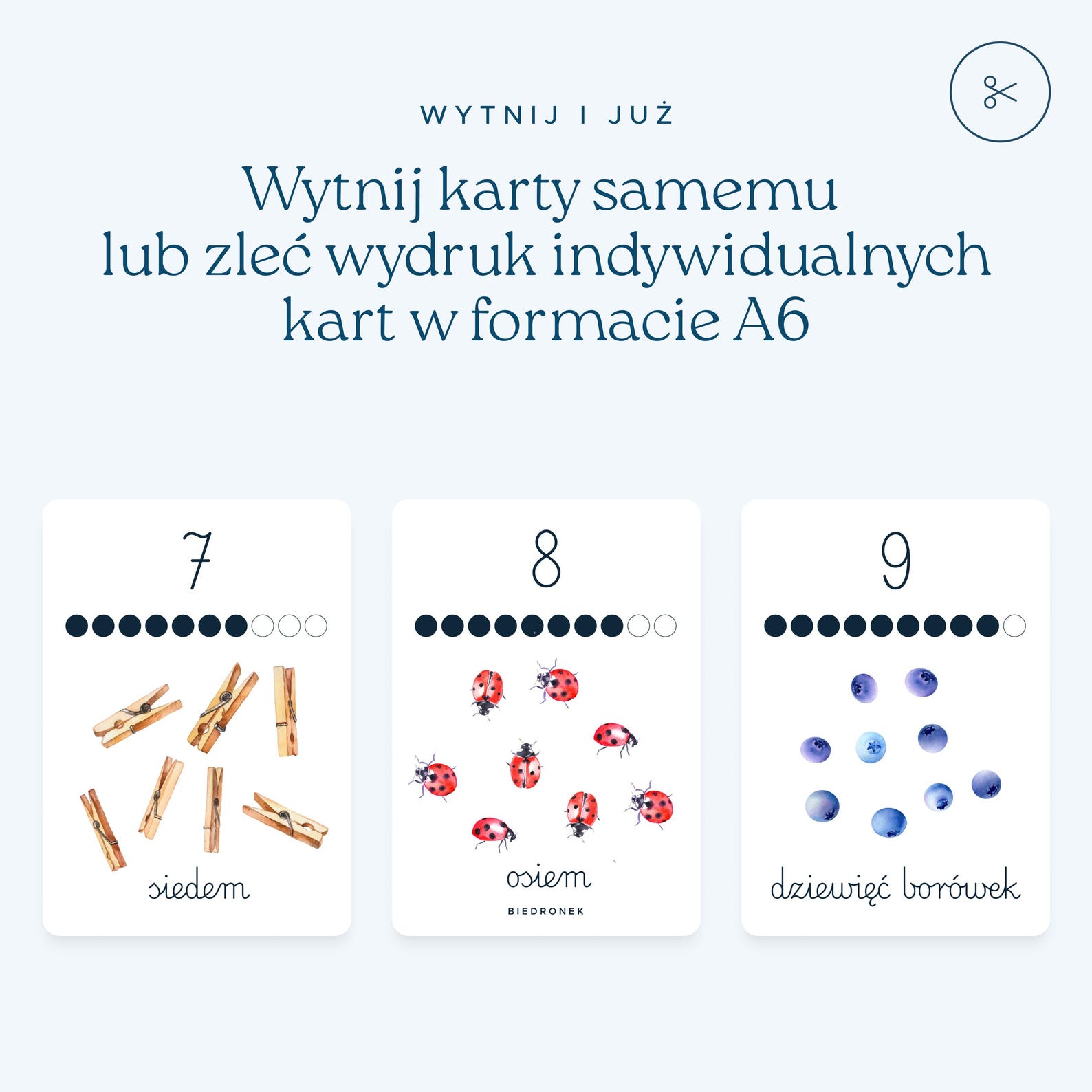 Polish Numbers Flashcards 1-10 | Printable Educational Cards for Kids ...