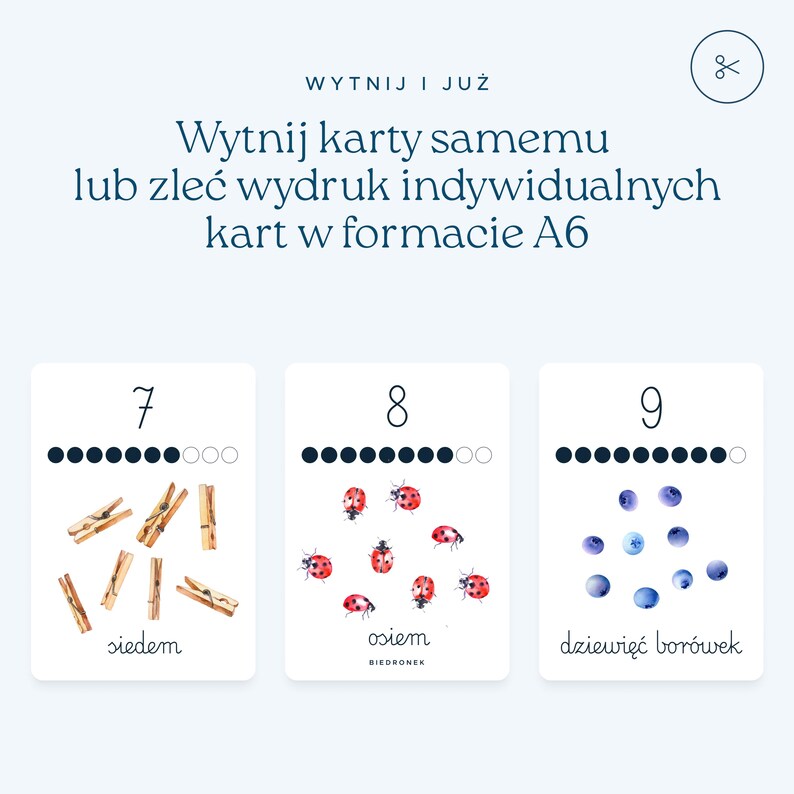 Polish Numbers Flashcards 1-10 | Printable Educational Cards for Kids ...