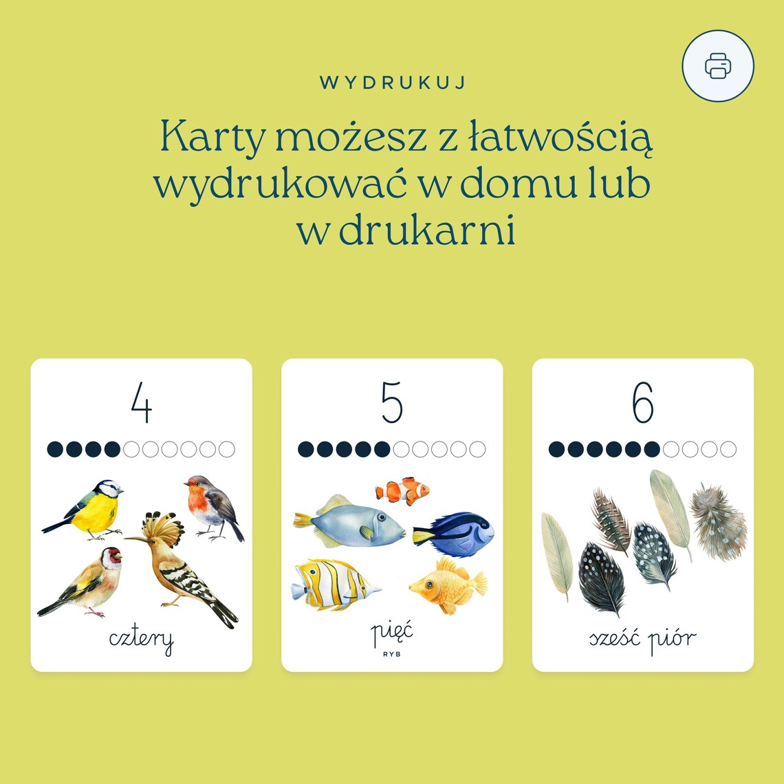 Polish Numbers Flashcards 1-10 | Printable Educational Cards for Kids ...