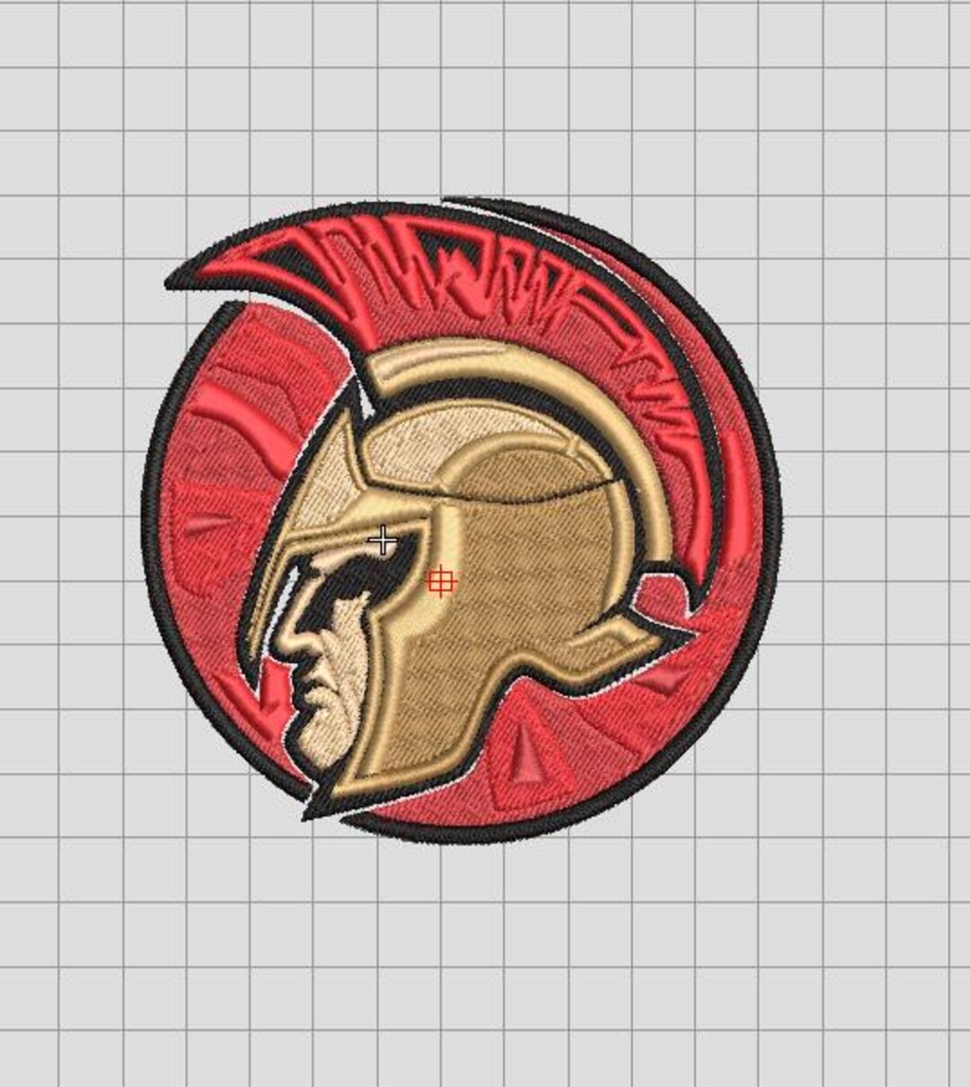 SPARTAN Machine Embroidery Designs - Etsy