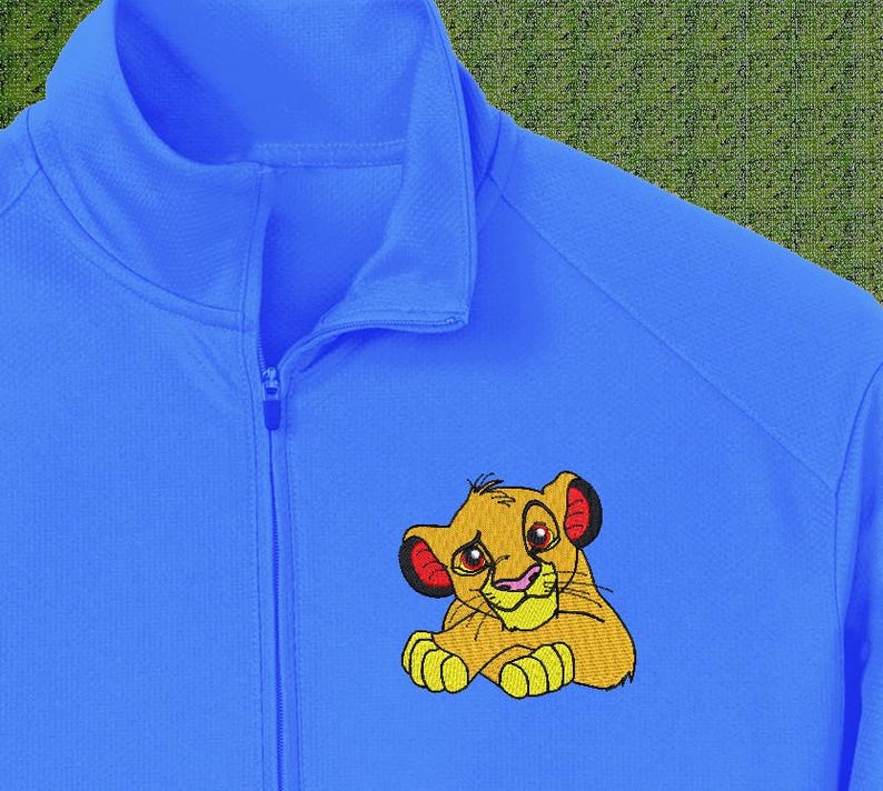 Simba Lion King Machine Embroidery Design 3 Sizes - Etsy