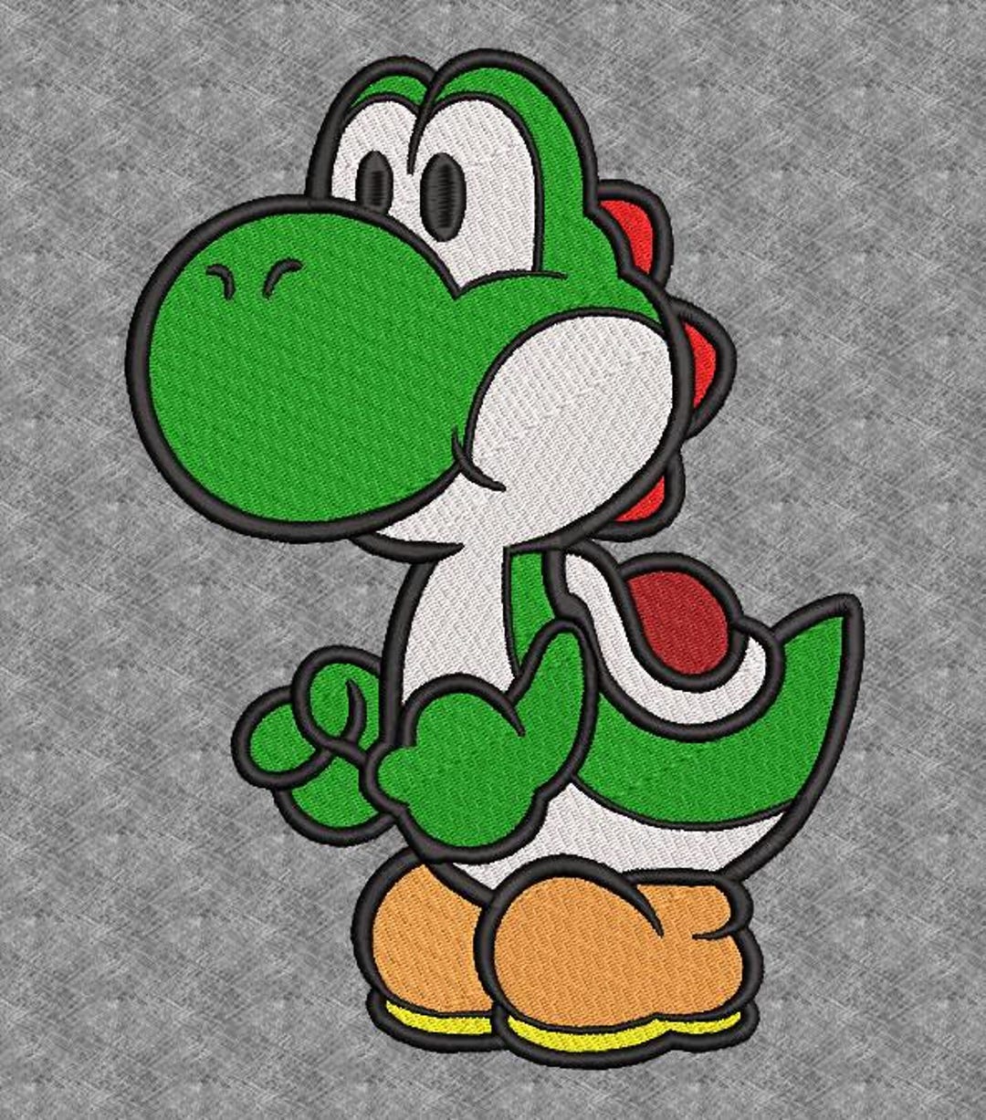 Super Mario Yoshi for Machine Embroidery Design Pattern File Instant ...