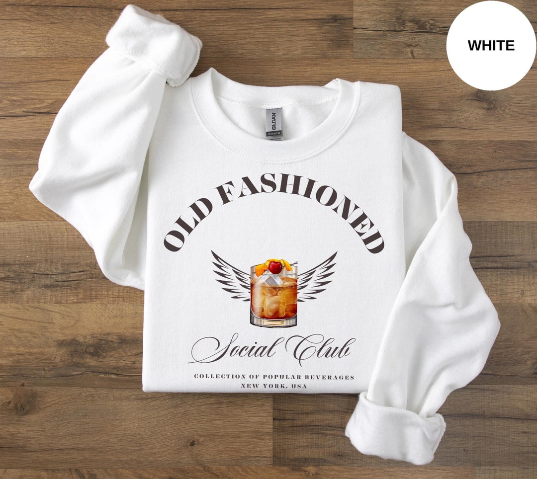Old Fashioned Social Club Shirt, Old Fashioned Shirt, Cocktail Shirt ...