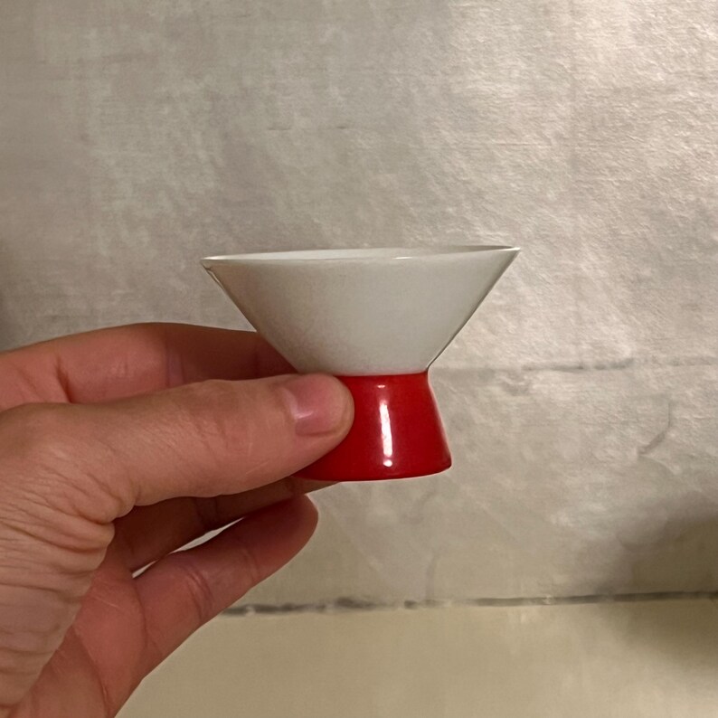 Set of 5 Japanese Porcelain Sake Cups - Etsy