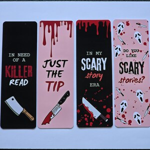 Horror Bookmark | Scary Story Bookmark | Just the Tip | Killer Read ...
