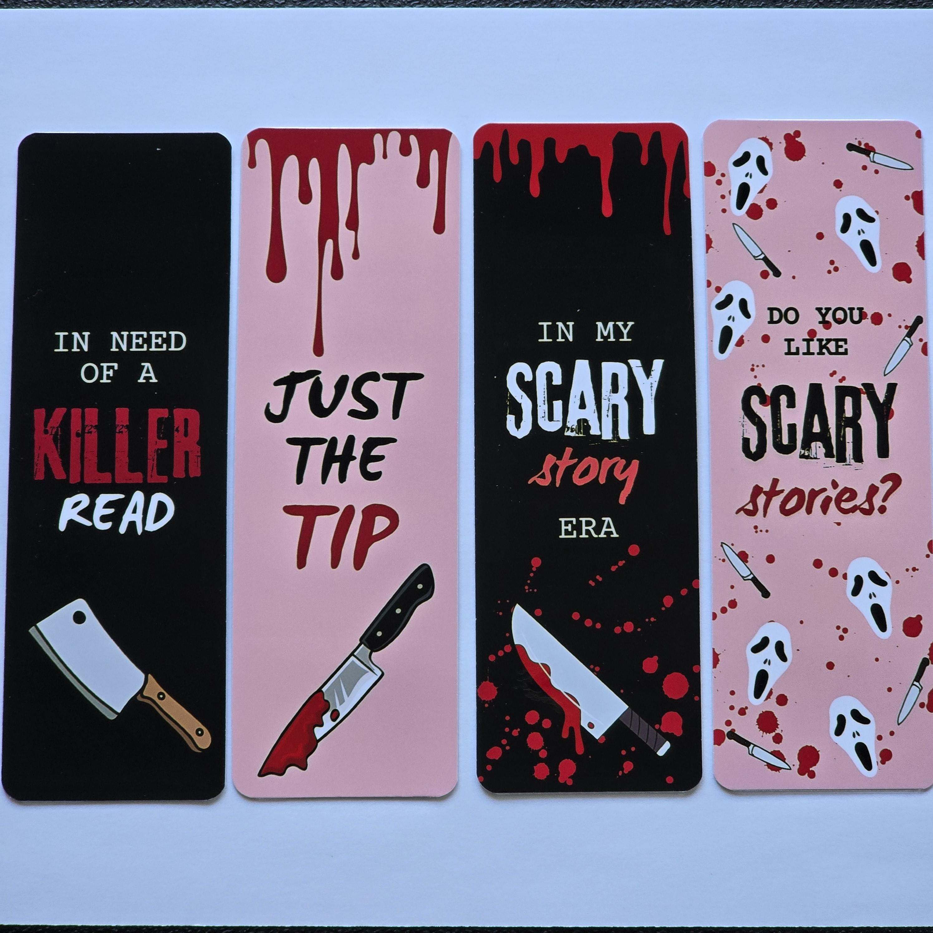 Horror Bookmark | Scary Story Bookmark | Just the Tip | Killer Read - Etsy