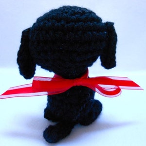 Crochet Black Labrador, Amigurumi Stuffed Dog, Lab Lover Gift - Etsy