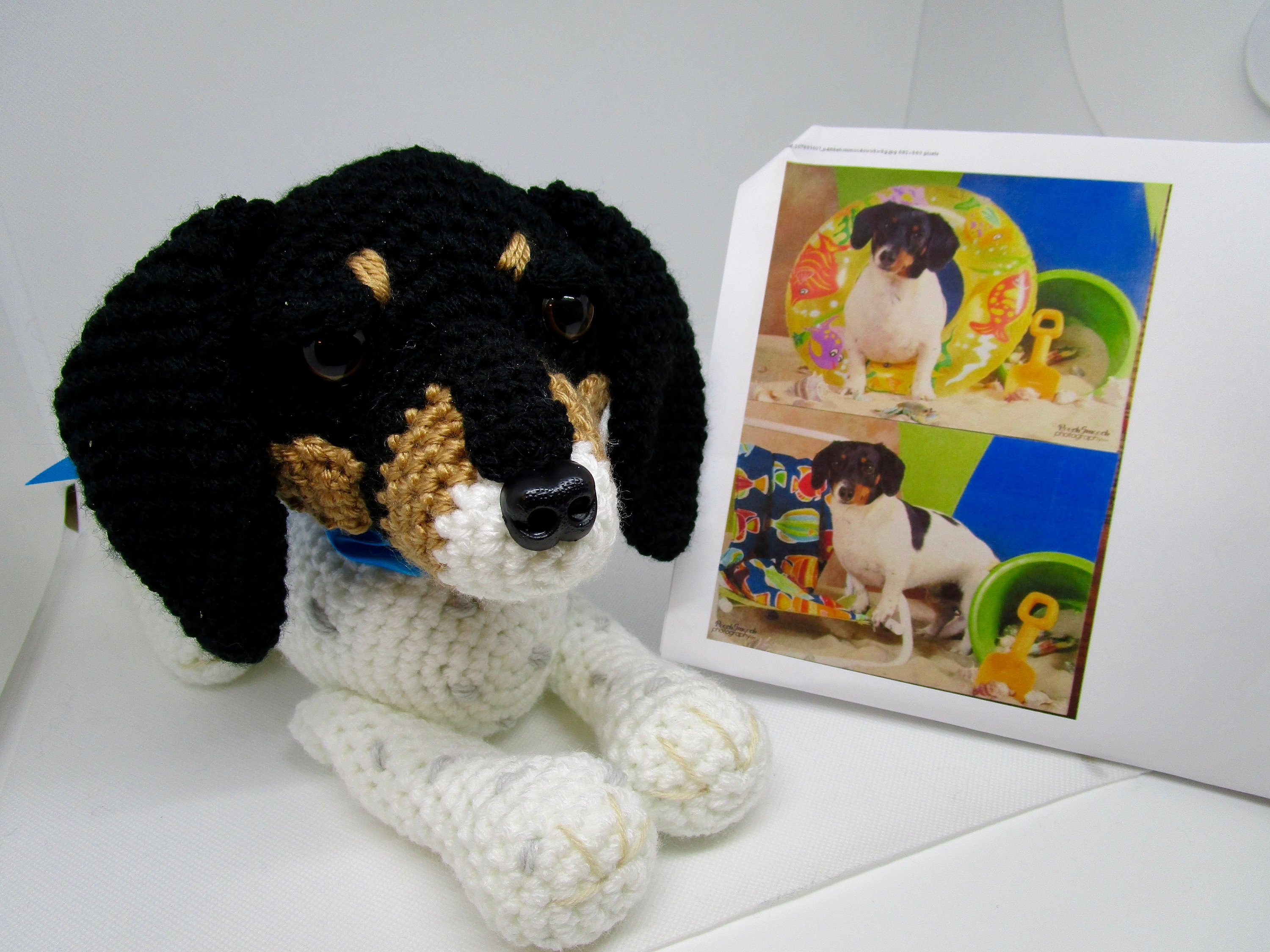 Custom Crochet Dachshund Made to Look Like Owner's | Etsy