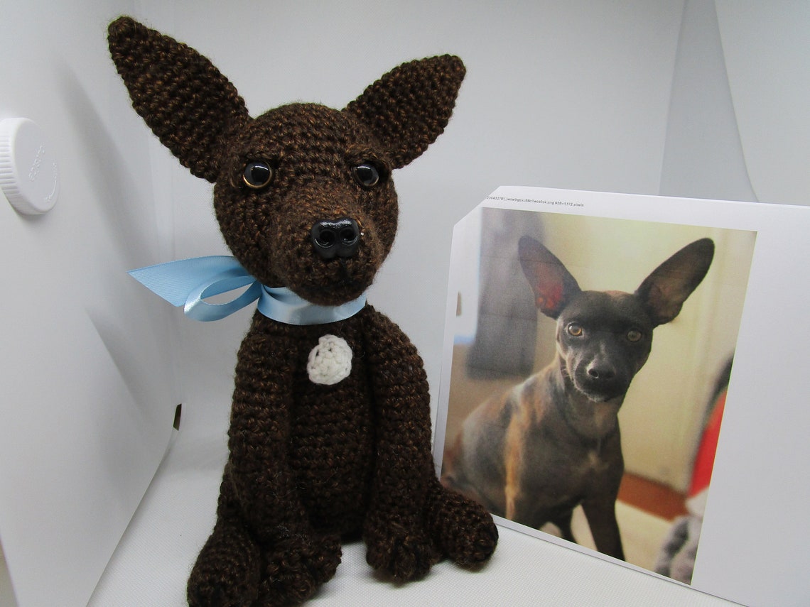 Custom Crochet Dog Miniature Pinscher Custom Dog Min Pin - Etsy