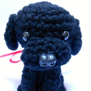 Black Labrador Retriever Crochet Dog, Amigurumi, Canine,stuffed Animal ...