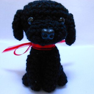 Crochet Black Labrador, Amigurumi Stuffed Dog, Lab Lover Gift - Etsy