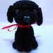 Black Labrador Retriever Crochet Dog, Amigurumi, Canine,stuffed Animal ...