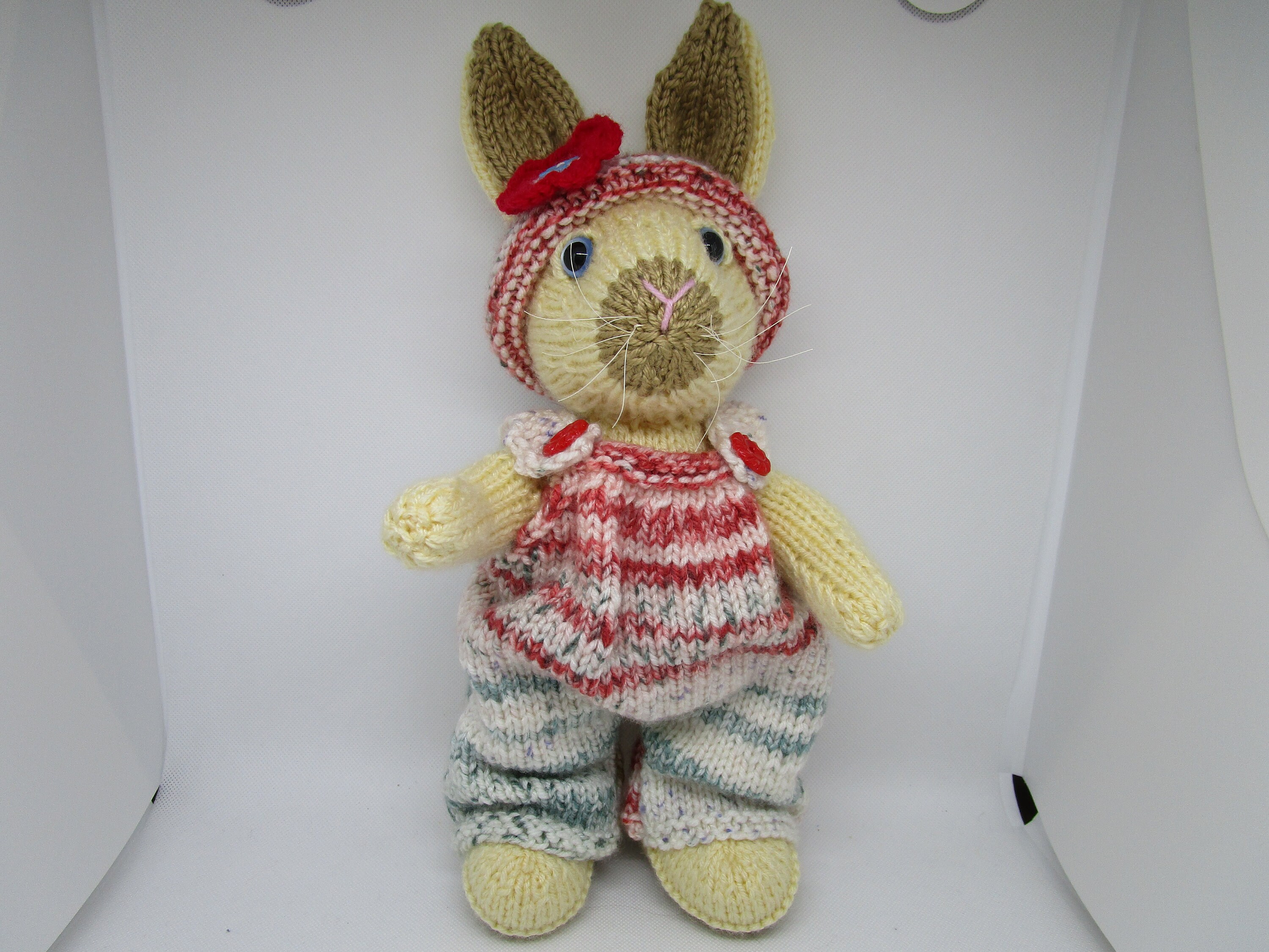 Hand Knitted Bunny Elderberry Bunny Knitted Rabbit Knitted - Etsy UK