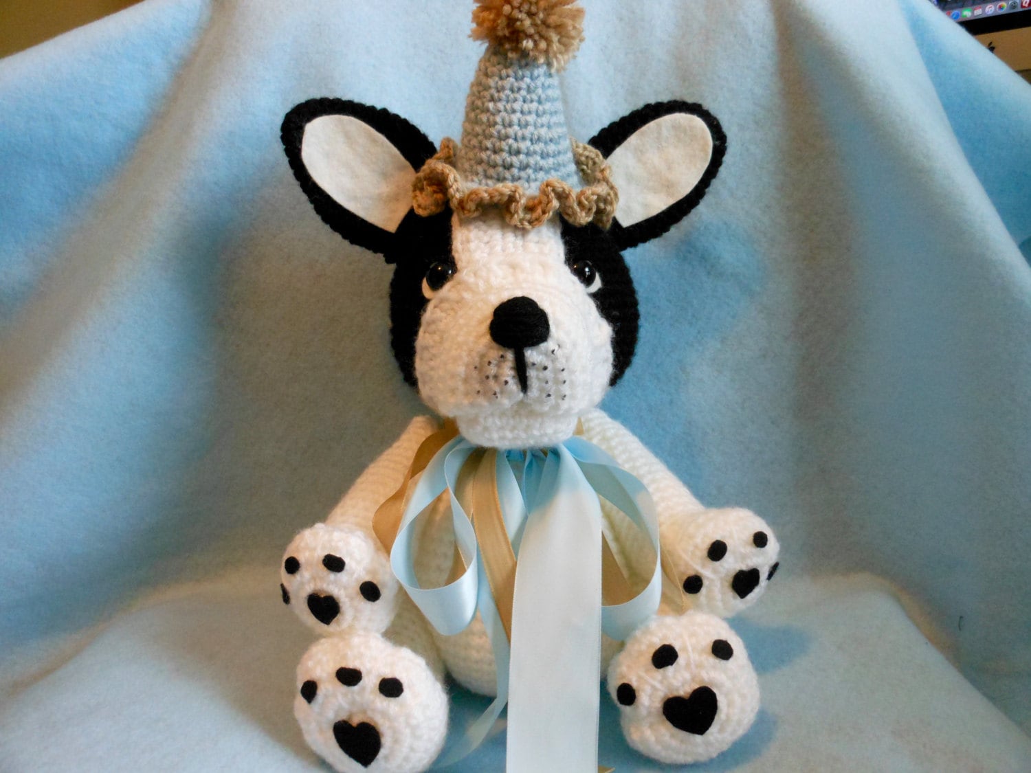 French Bulldog Crochet Dog Stuffed Dog Canine Stuffed | Etsy