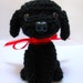 Black Labrador Retriever Crochet Dog Amigurumi | Etsy