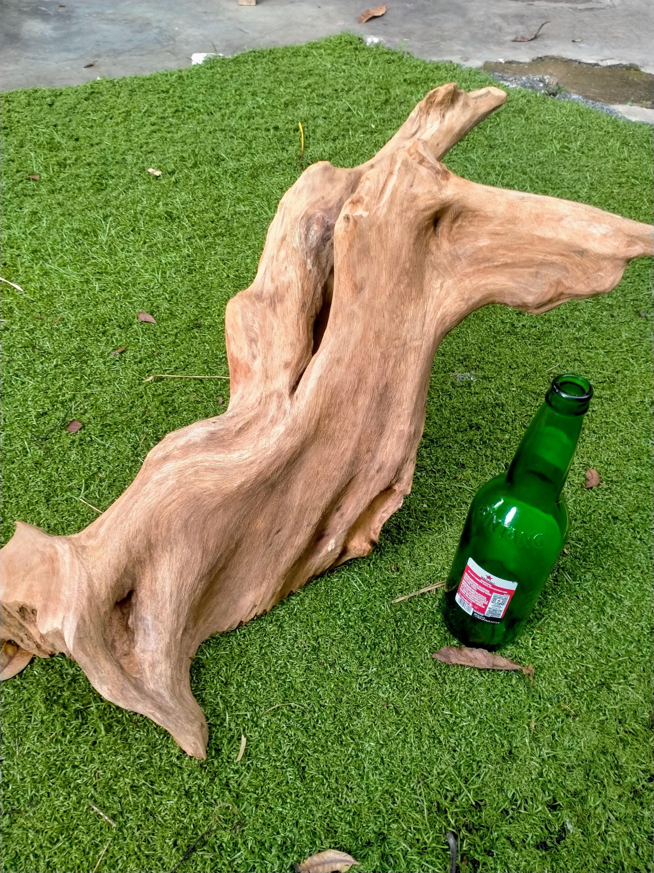 DIY Teakwood Root Perfect for Wooden Lamp Project, Rustic Wooden ...