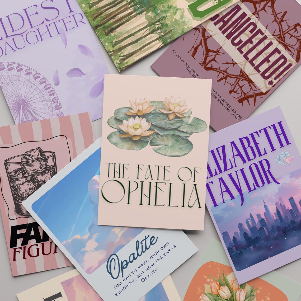 The Life of a Showgirl Prints, Set of 12 (digital Download) Taylor ...