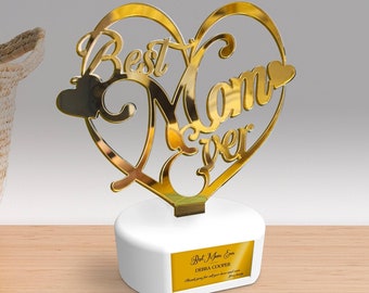 Best Mom Award Trophy - Etsy