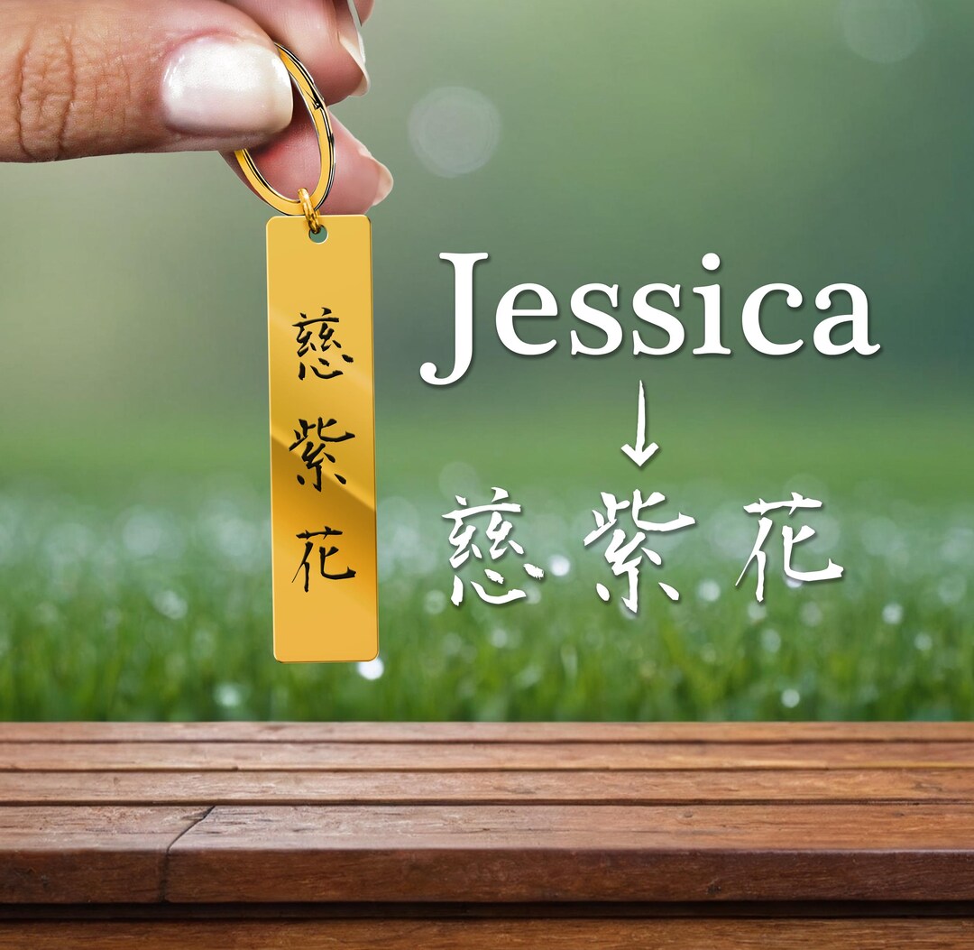 Custom Name Into Japanese Calligraphy Kanji Symbols, Double-sided ...