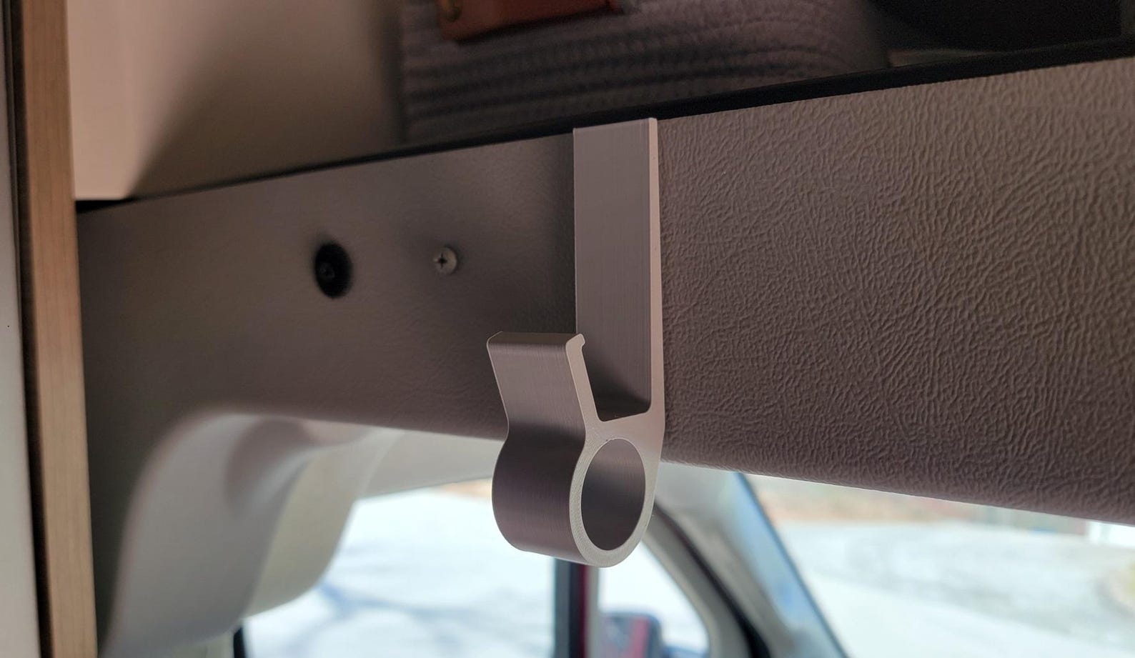 RV Curtain Rod Hook – Command Strip Mount, Privacy Divider - Etsy