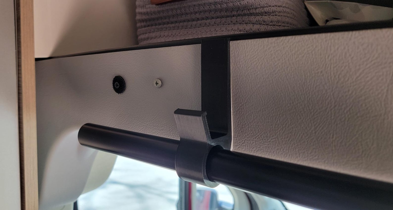 RV Curtain Rod Hook – Command Strip Mount, Privacy Divider - Etsy