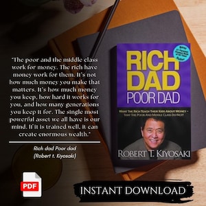 Rich Dad Poor Dad Robert T. Kiyosaki Passive Income- Ebook Pdf - Etsy