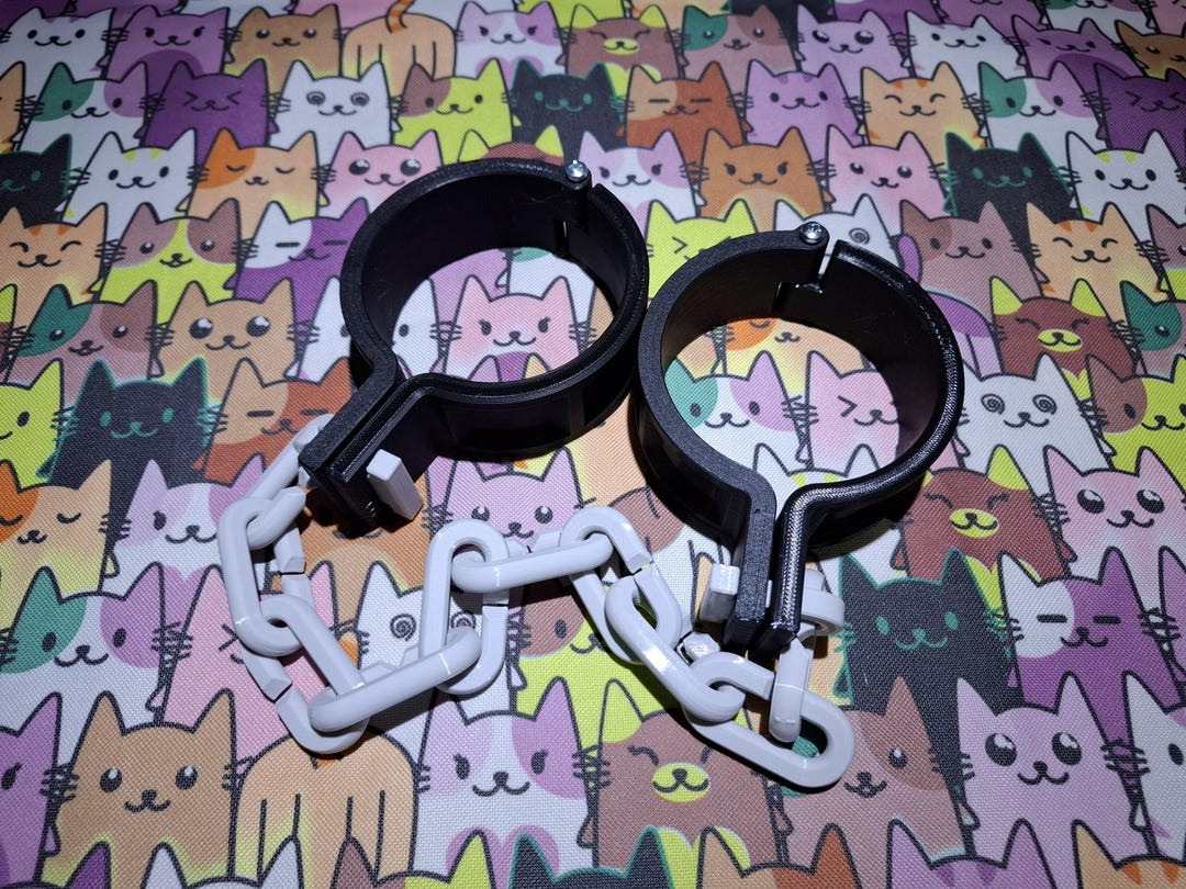 3D Printed Shackles Handcuffs (pair) - Etsy