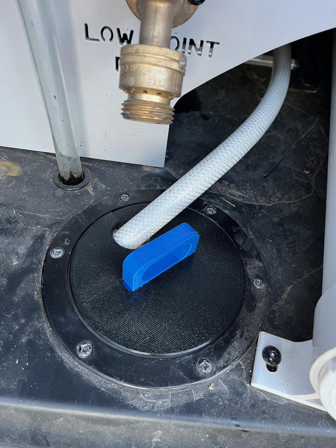 4" Water With 1" Hole - RV Hatch Cover, Keep OUT Critters From Your RV ...