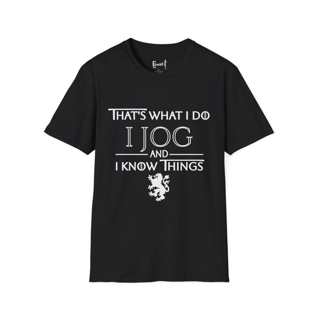 GOT Jogging T-shirt, Funny Nerdy Runner Tee - Etsy