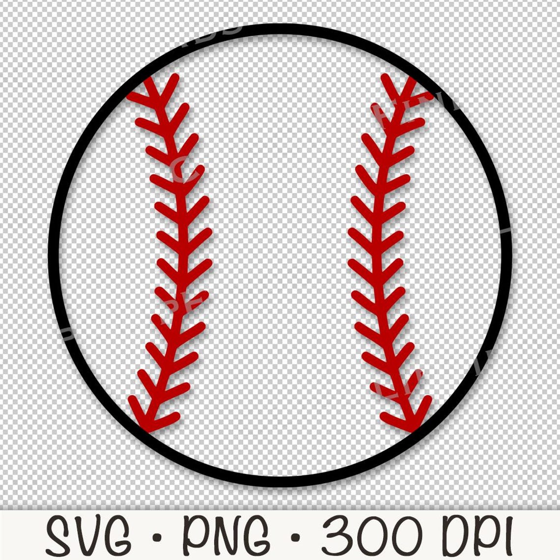 Baseball SVG, Baseball Outline PNG, Baseball Clipart, Sublimation ...