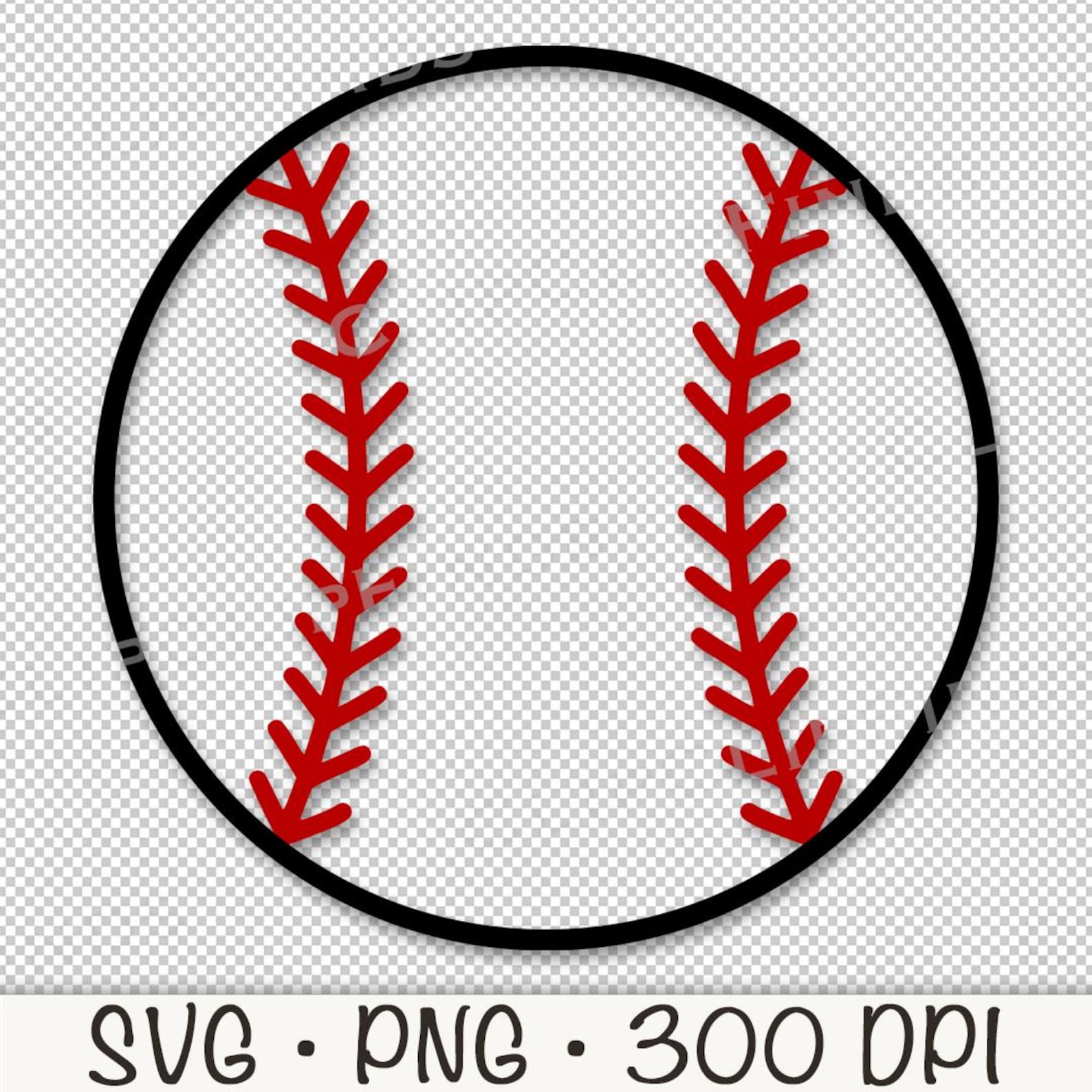 Baseball SVG, Baseball Outline PNG, Baseball Clipart, Sublimation ...