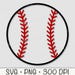 Baseball SVG, Baseball Outline PNG, Baseball Clipart, Sublimation ...