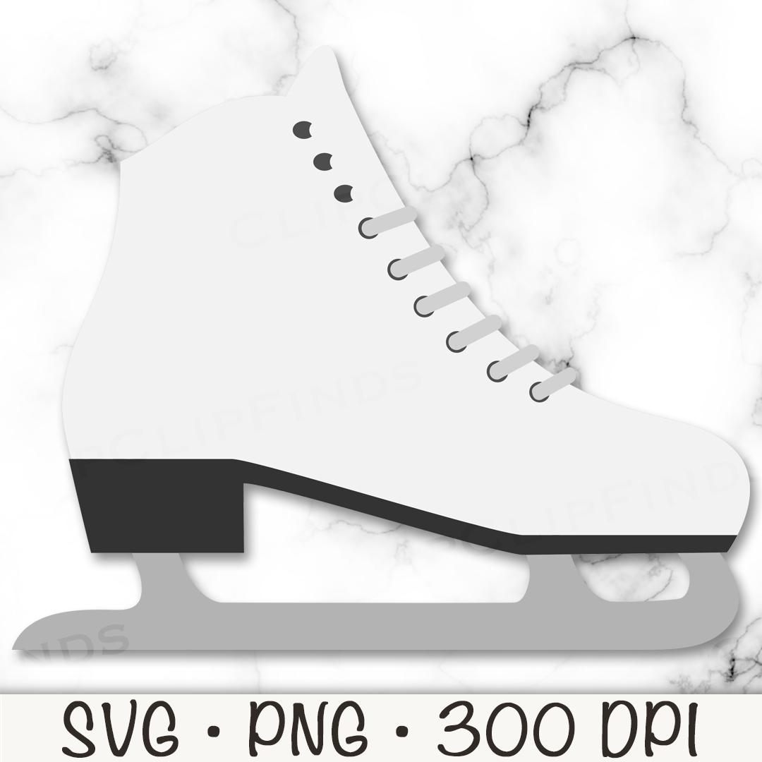Ice Skate, Ice Skate SVG, Ice Skate PNG, Ice Skate Vector Cut Layered ...