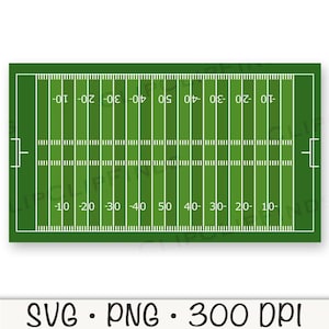 Football Field SVG, Football Field PNG Clipart, American Football ...