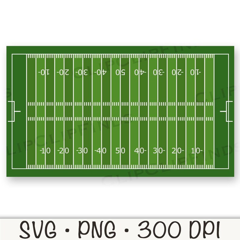 Football Field SVG, Football Field PNG Clipart, American Football ...