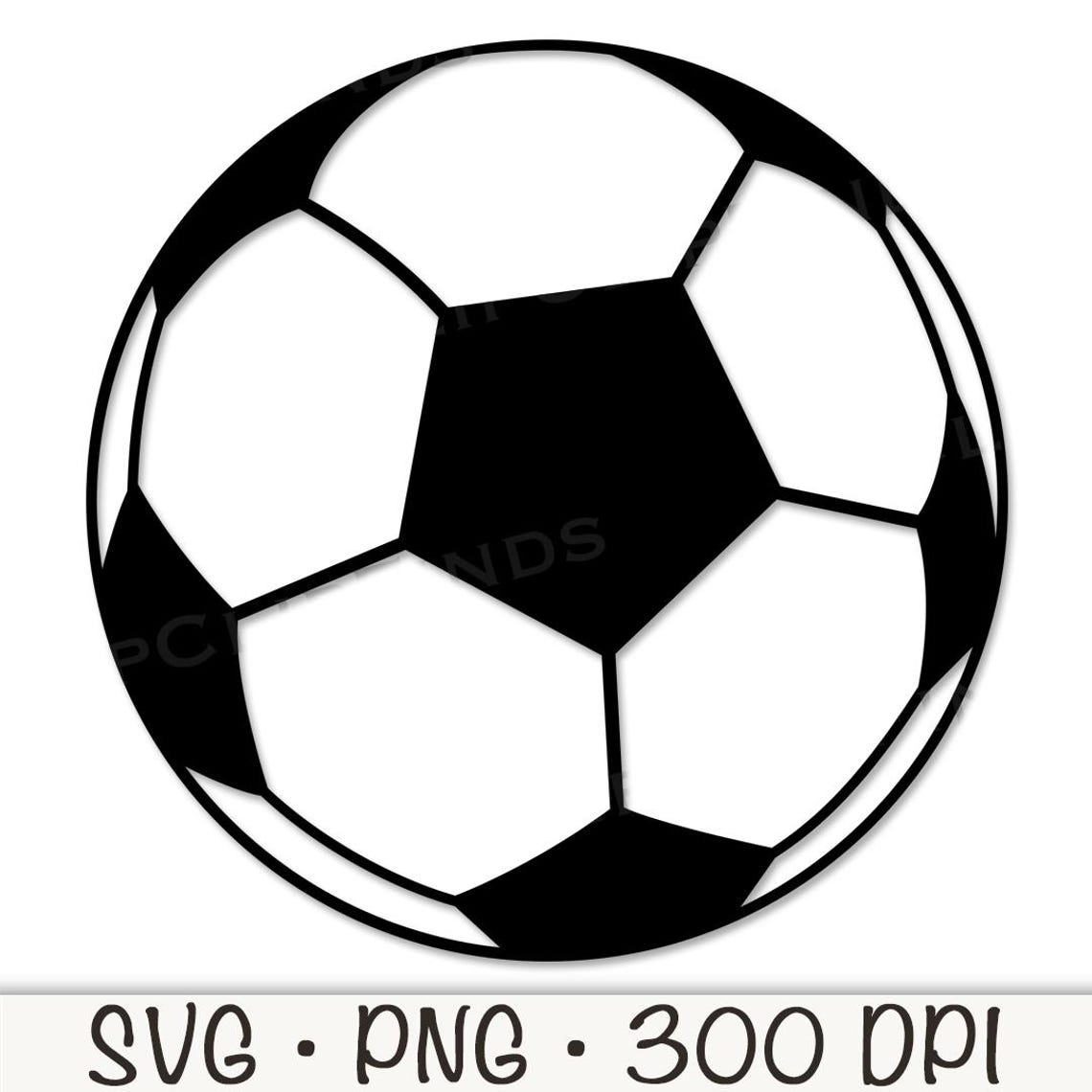 Soccer Ball SVG, Soccer Ball Outline, Soccer Ball PNG, Soccer Ball ...