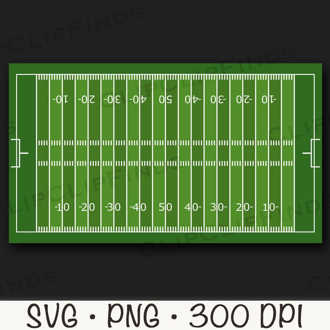 Football Field SVG, Football Field PNG Clipart, American Football ...