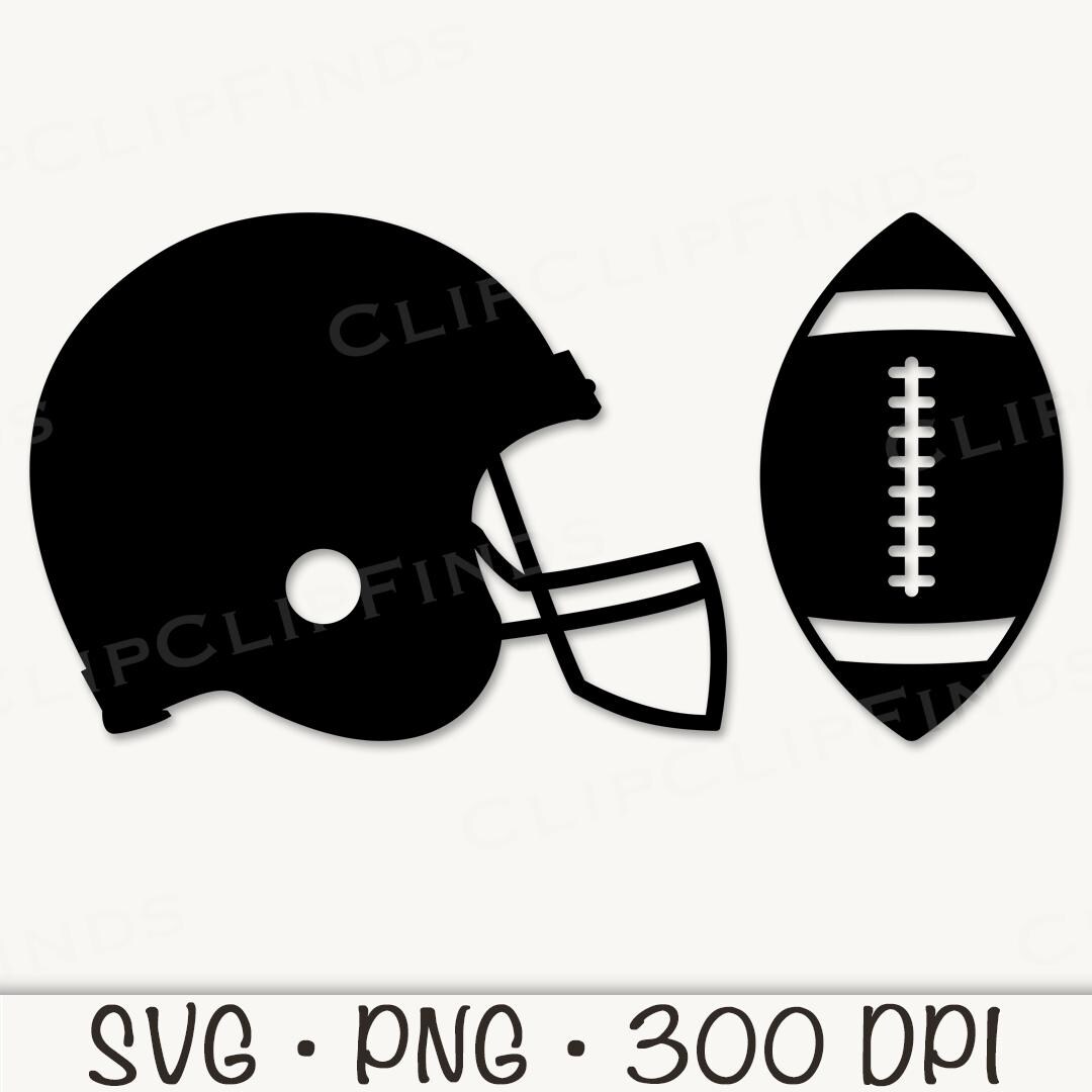 Football Helmet SVG, Football SVG File, Football Bundle, PNG, Vector ...