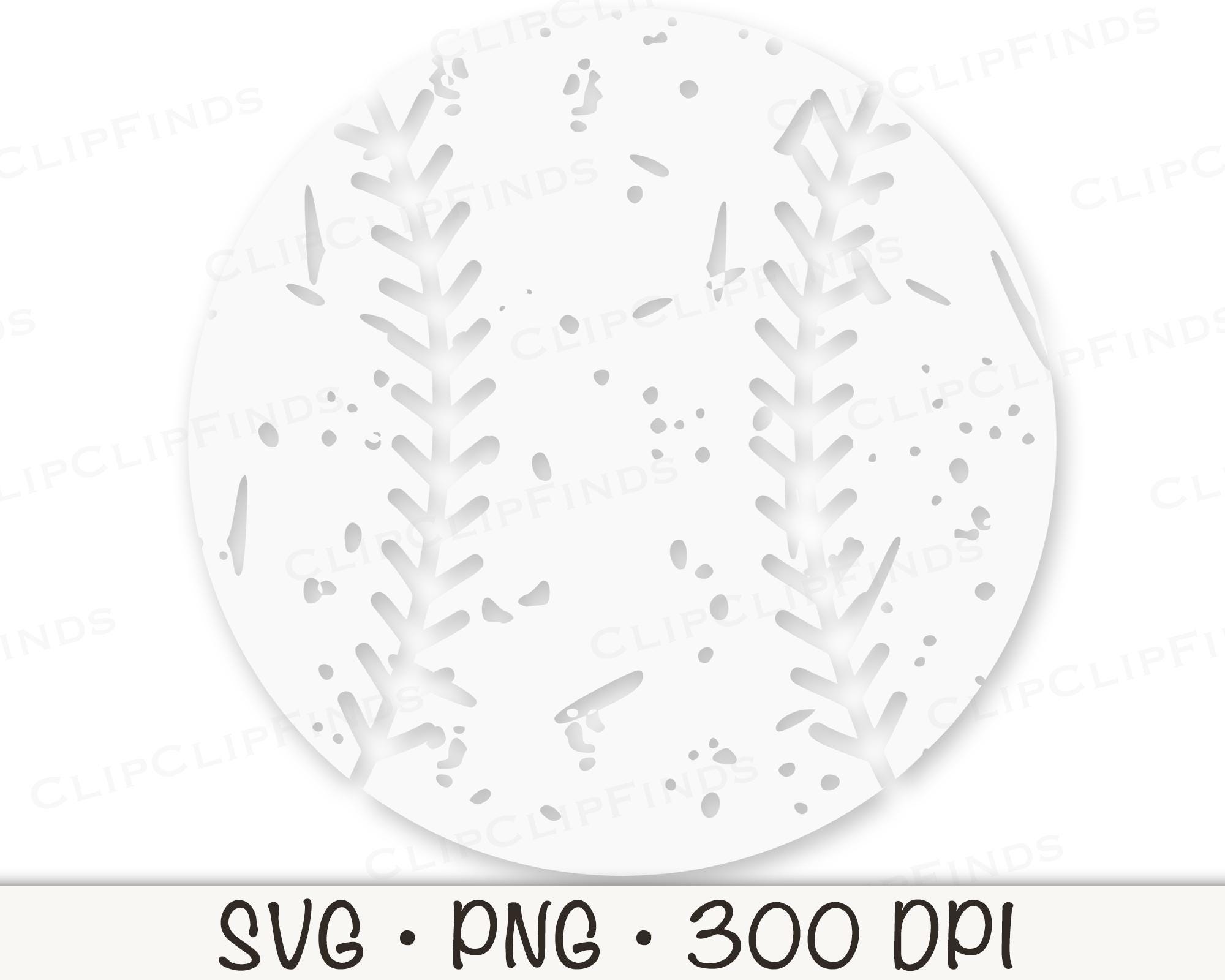 Baseball SVG, Grunge, Distressed Baseball SVG, Vintage Baseball, Vector ...