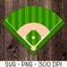 Baseball Field SVG, Baseball Diamond Field PNG, Baseball Field PNG ...
