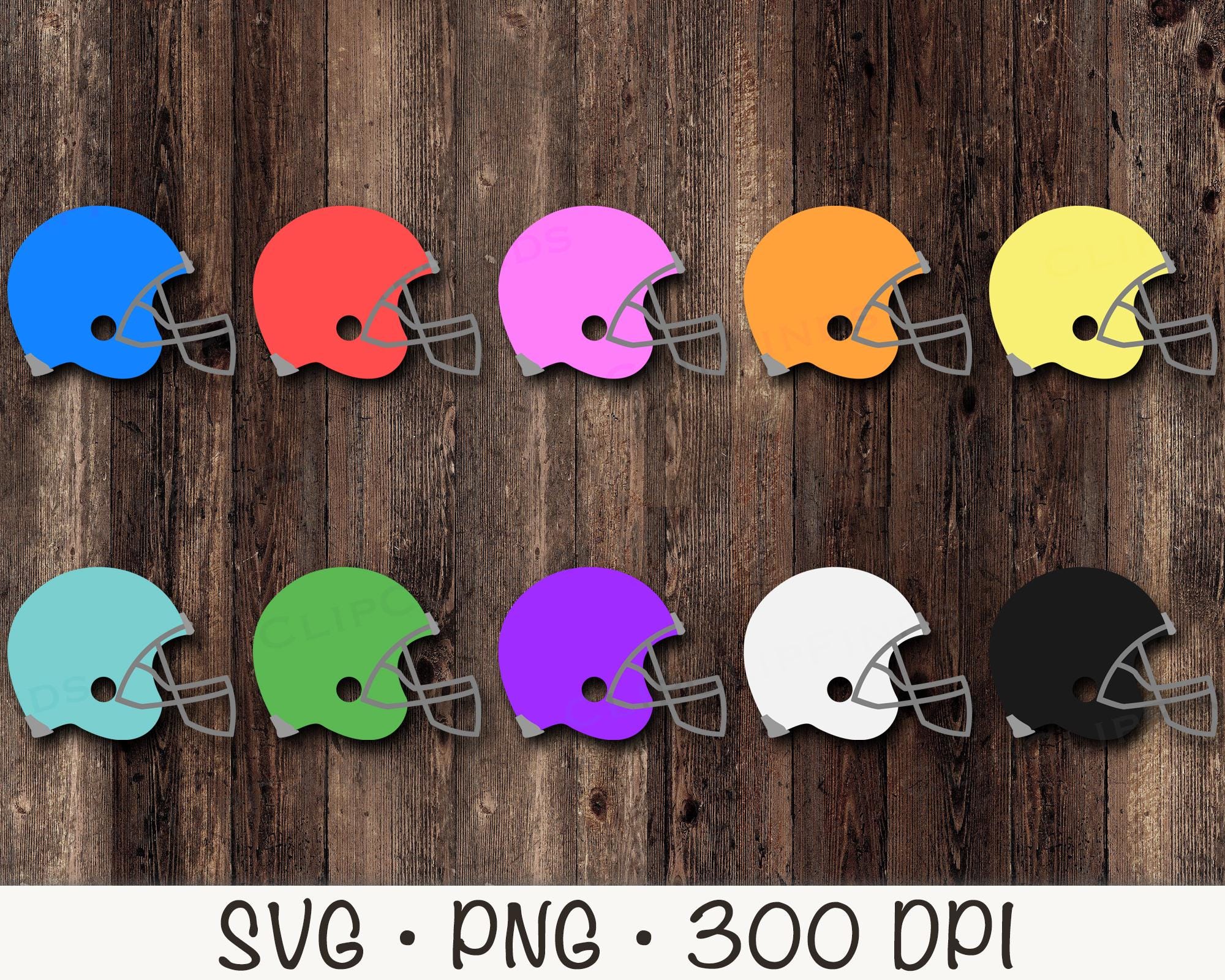 American Football Helmet Clipart, Football Helmet SVG, Football Helmet ...