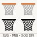 Basketball Hoop SVG, Basketball Hoop PNG, Basketball Hoop Clipart ...