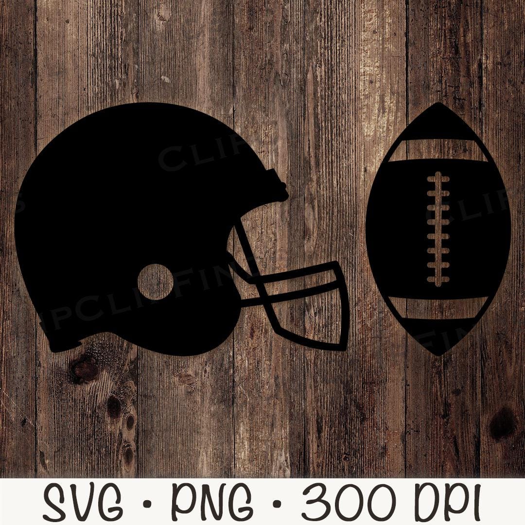 Football Helmet SVG, Football SVG File, Football Bundle, PNG, Vector ...