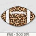 Leopard Football PNG, Leopard Football Sublimation, T-shirt Design File ...