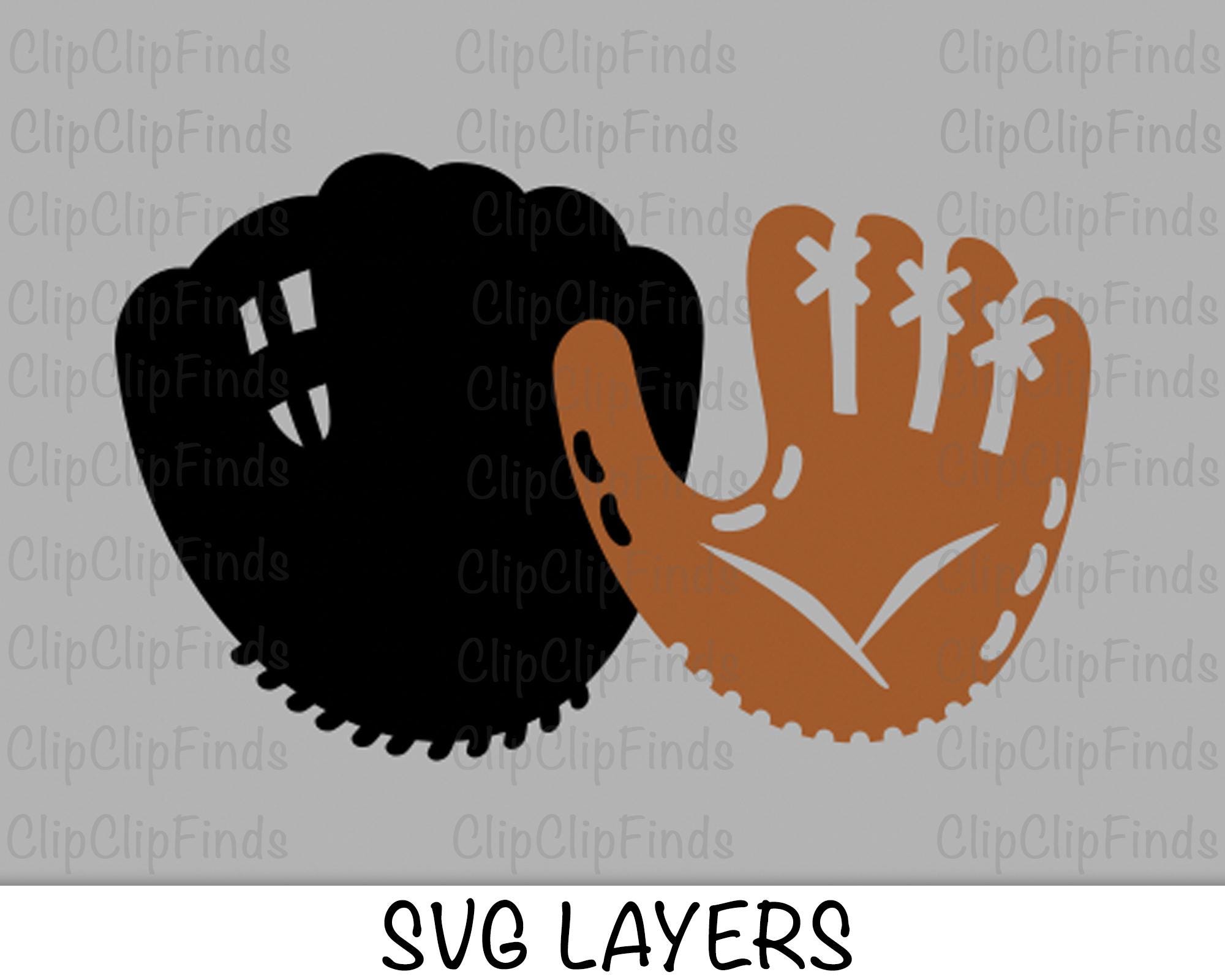 Baseball Glove SVG, Baseball Glove PNG, Baseball Glove Layered File ...