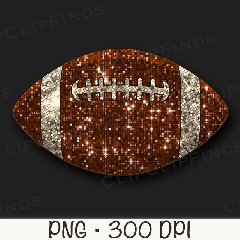 Bling Football - Etsy